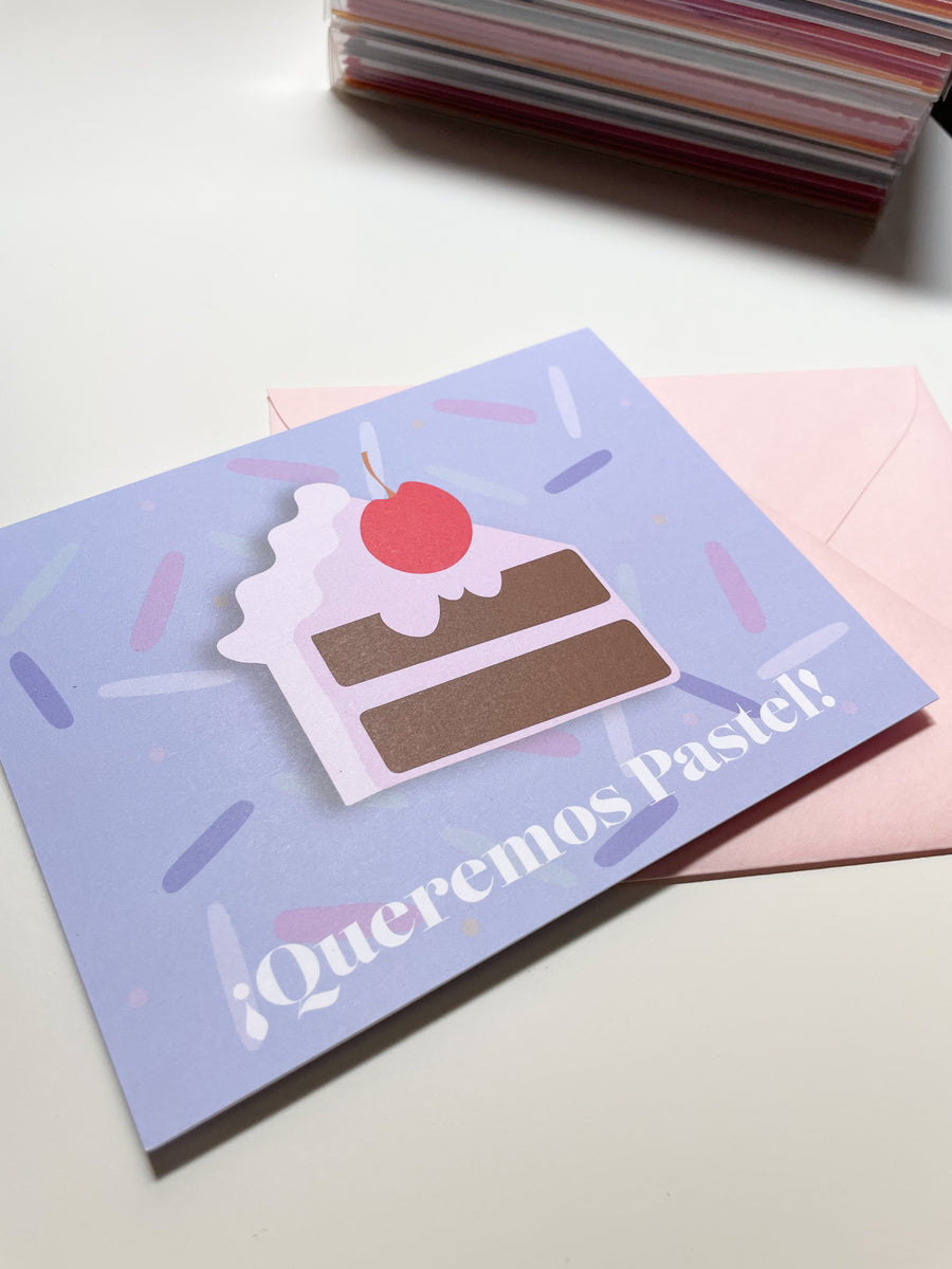 Queremos Pastel – Papelitos Lindos