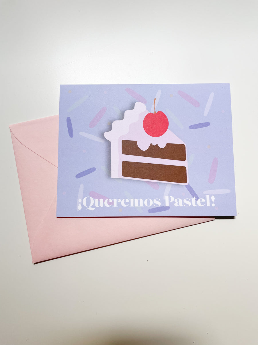 Queremos Pastel – Papelitos Lindos